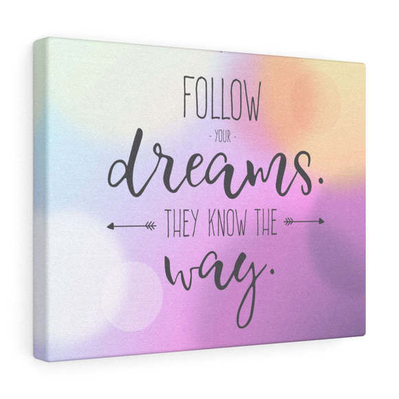 Express Your Love Gifts | Art | Inspirational Wall Art Follow Your ...